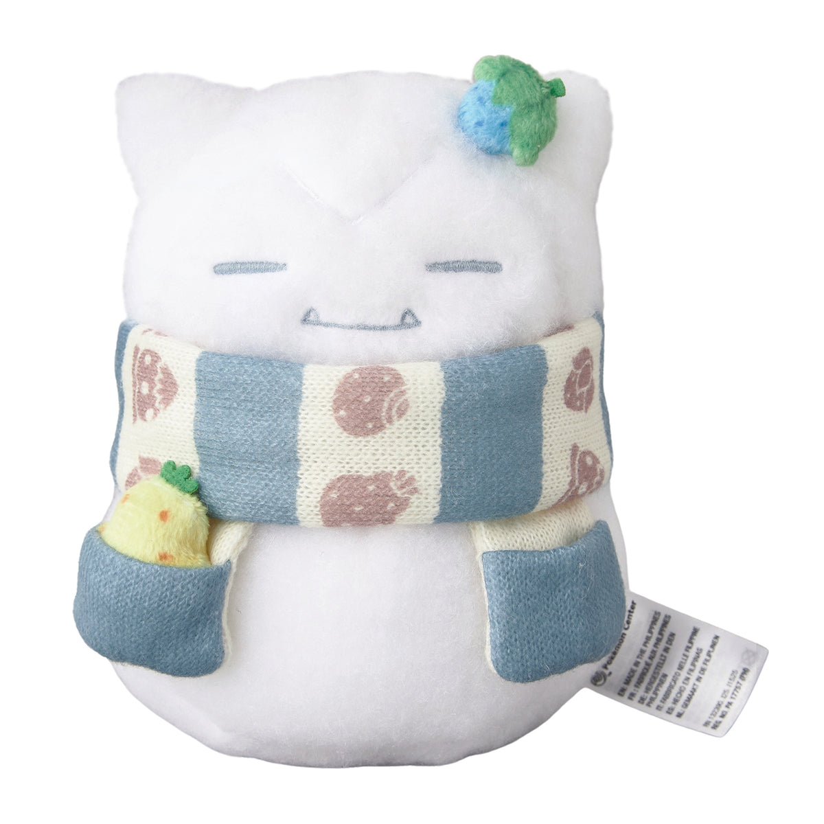Pokemon Snorlax Snowman Plush Toy – Winter Holiday Edition – HARUYAMA