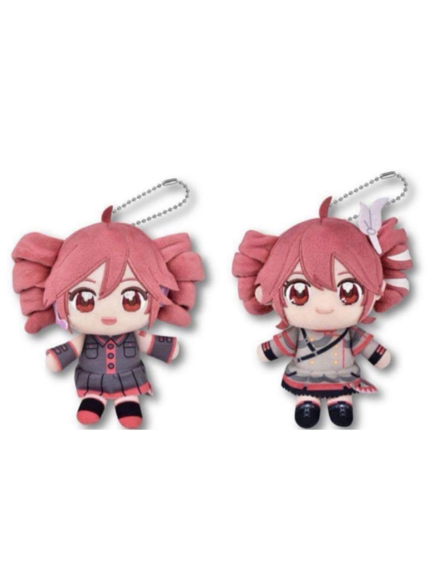 Vocaloid Kasane Teto Plush Mascot Sitting Toy 2-Piece Set – HARUYAMA
