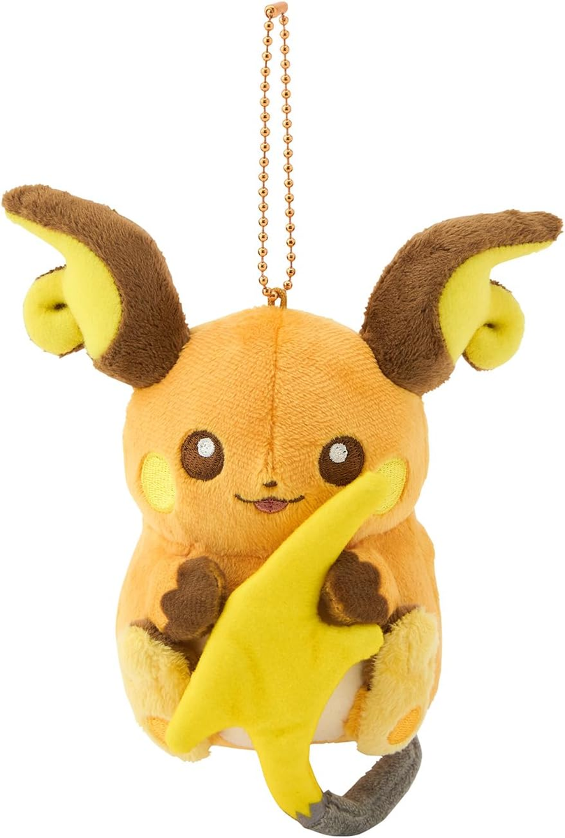 Pokemon Center Plush Raichu & Alolan Raichu Magnetic Pair Mascot – HARUYAMA
