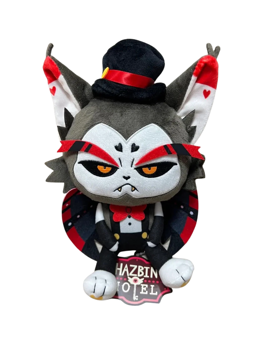 Hazbin Hotel Husk Sitting Plush Toy Limited Edition – HARUYAMA