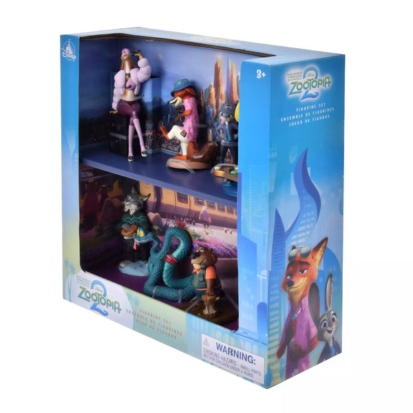 Disney Zootopia 2 Figure Set – Nick Wilde, Judy Hopps, Gazelle & More ...