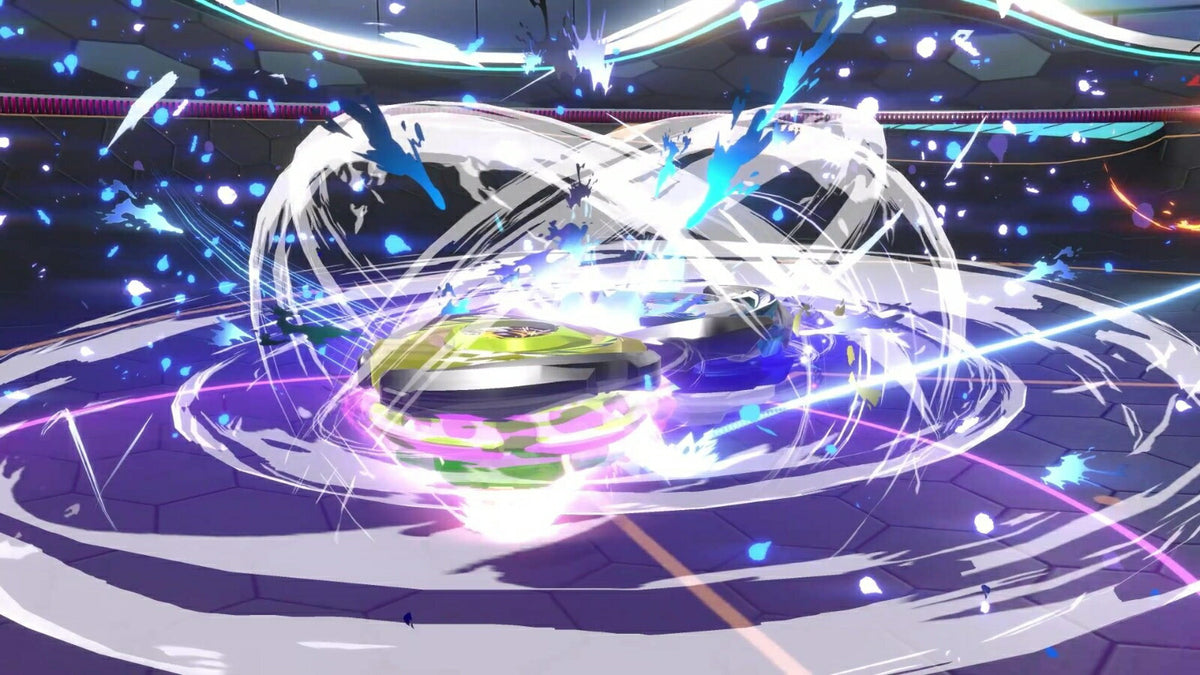 Beyblade X Evo Battle Nintendo Switch – CX-00 Leon Fang T4-60A Rainbow ...