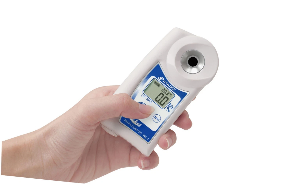 Atago PAL-1 Pocket Brix Meter Handheld Digital Refractometer – HARUYAMA