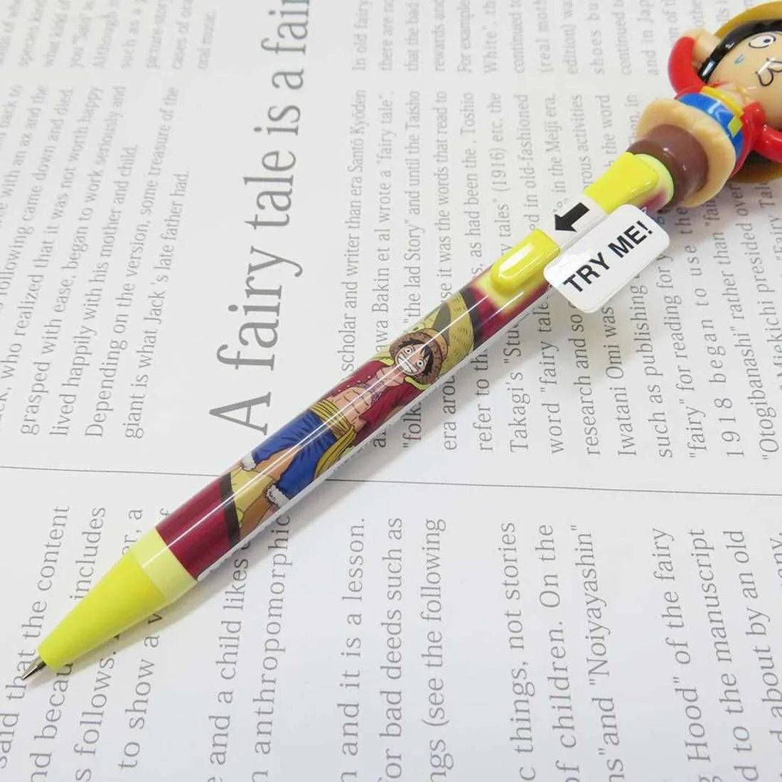 One Piece Luffy 2 Face-Changing Pen – HARUYAMA