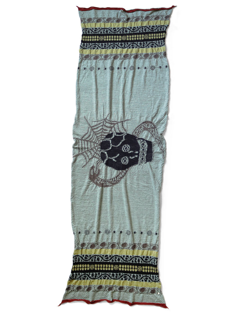 Kapital felted wool Coptic skull scarf – HARUYAMA