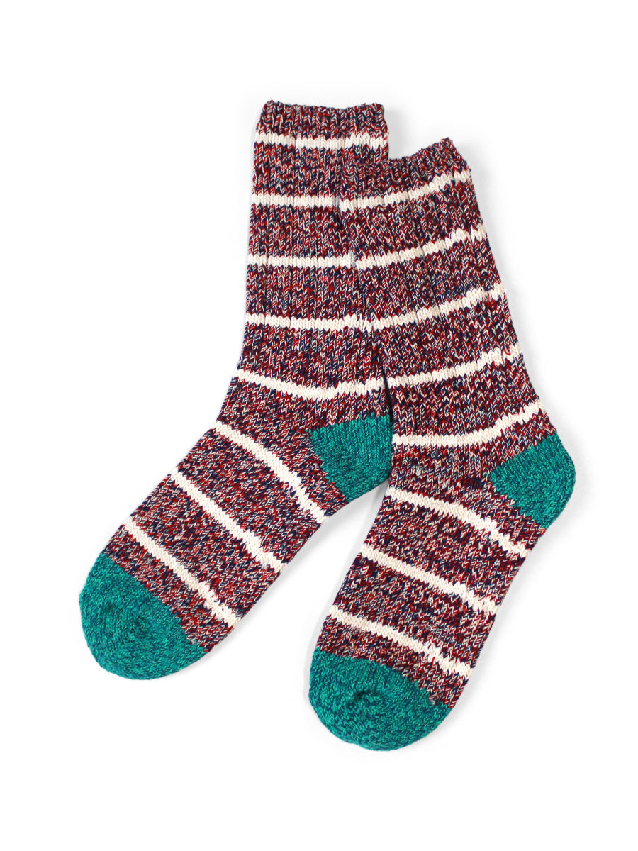 Kapital 56 FAT Pikasocks (thick stripes) Socks – HARUYAMA