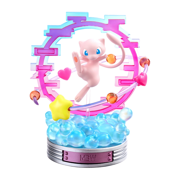 Pokemon Neon Party Box Miniature Figures – 6 Types Collectible Set ...