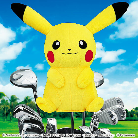 Pokemon Pikachu Driver Headcover for Golf Clubs – HARUYAMA